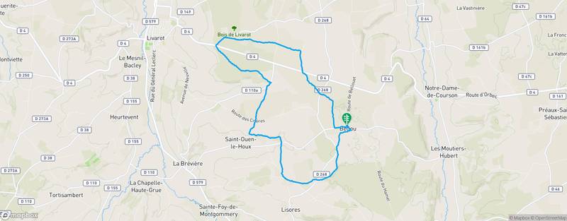 Randonnée à Bellou - Promenade sur les chemins aux abords de Bellou