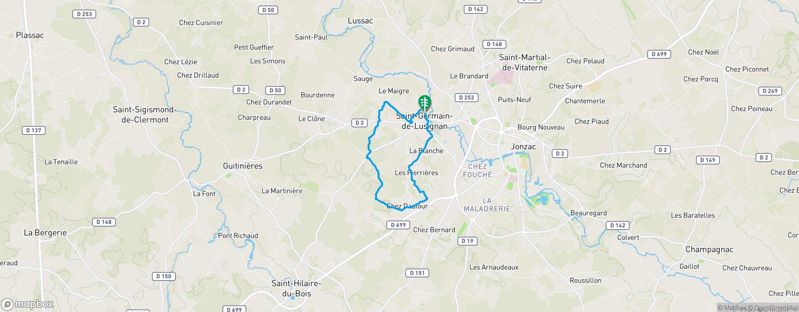 31 randonnées à explorer Jonzac • Helloways 🌲