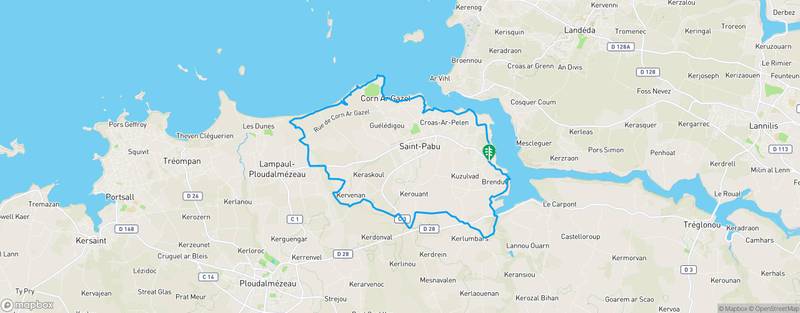 Randonnée à Saint-Pabu - Visite de la Vallée des Moulins par St Pabu