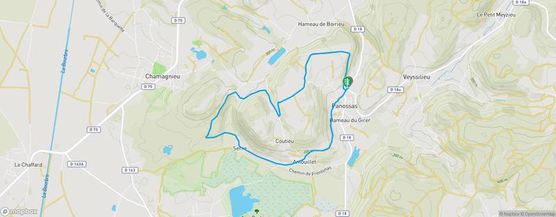 Randonnée à Panossas - Vers l'arbre ancestral de Panossas