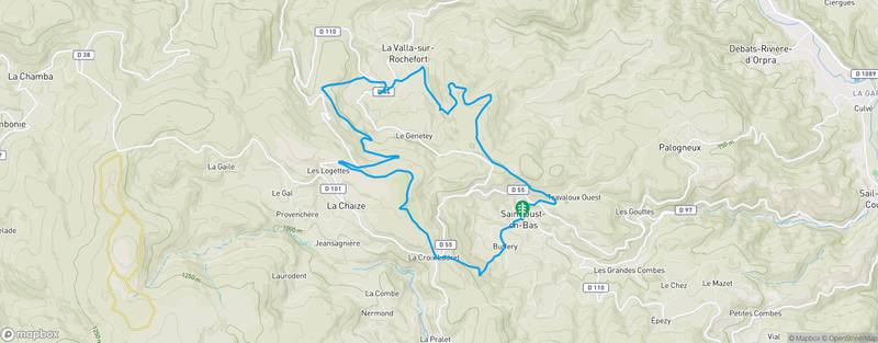 Randonnée à Saint-Just-en-Bas - En quête du Mont Orsin