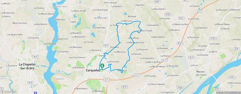 Randonnée à Carquefou - Escapade au nord de Nantes